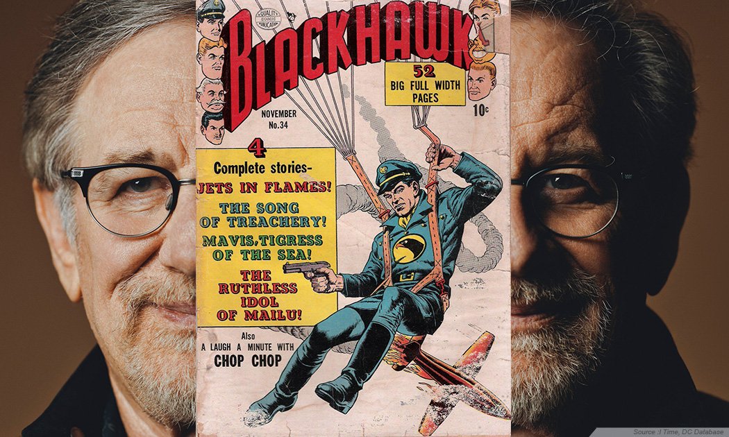 STEVEN SPIELBERG Lines up his First-ever DC Comic Movie: BLACKHAWK ...